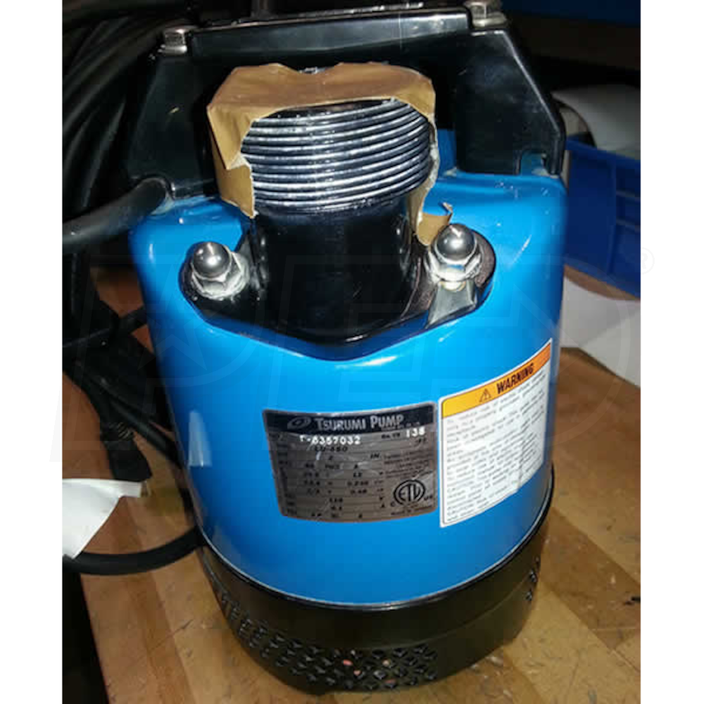 Tsurumi Pump LB480-SD Tsurumi LB480 - 62.4 GPM 2-Inch Submersible ...
