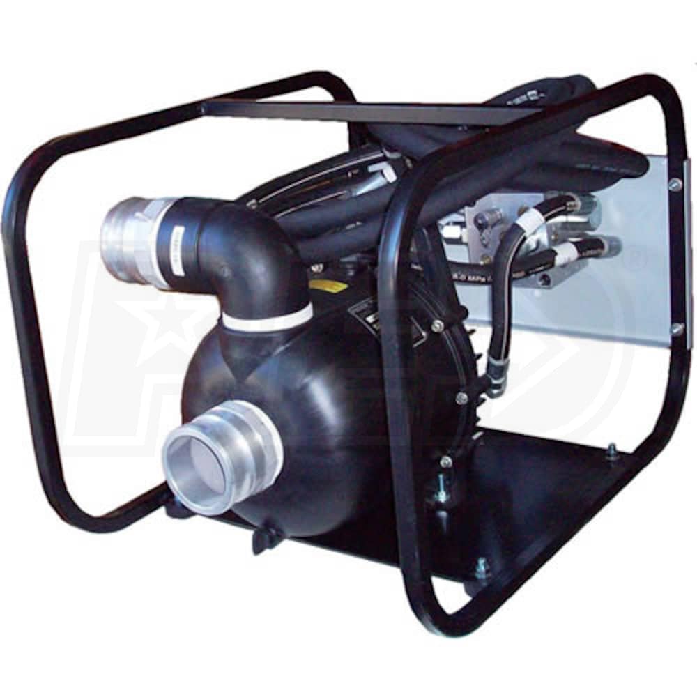 TrunkPump TP-3HYD - 280 GPM 3-Inch Hydraulic Drive Water Pump Skid Steer